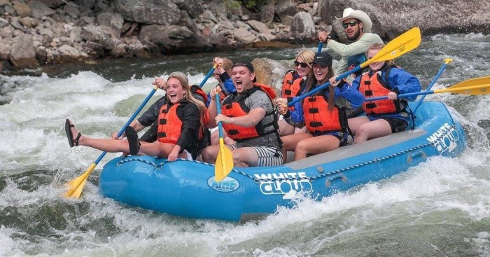 Salmon River Rafting Lunch Trips | Sun Valley Rafting Trips